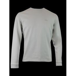 HUGO BOSS Rundhals-Pullover mit langen &Auml;rmeln