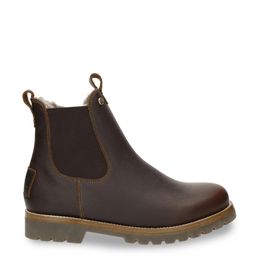 Panama Jack Herren Beny Igloo C2 Chelsea-Stiefel aus wasserdichtem Leder in Kastanienbraun