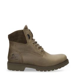 Panama Jack Herren Amur GTX C32 Khaki Wasserdichte Lederstiefeletten