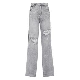Philipp Plein Wide-Leg-Jeans
