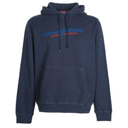 Diesel - "Industry Denim Division" Kapuzenpullover f&uuml;r Herren (Marine)