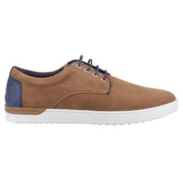 Hush Puppies - "Joey" Sneaker f&uuml;r Herren, Wildleder, Zum Schn&uuml;ren (Hellbraun)
