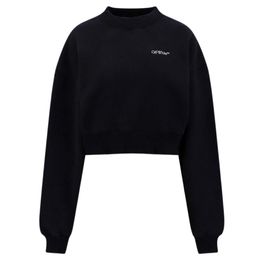 Off-White For All Book Cropped Over Crewneck Schwarz
