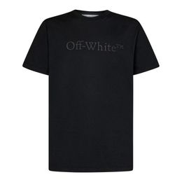 Off-White Bookish Laund Slim S/s Tee Schwarz