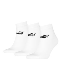 Puma - "Quarter" Kn&ouml;chelsocken f&uuml;r Herren/Damen Unisex(3er-Pack) (Wei&szlig;)