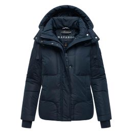 Navahoo Damen Steppjacke Zauberlicht mit Fleecefutter & Kapuze