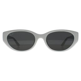 Ray-Ban RB4457D Bio Based 677287 poliert wei&Atilde;&Yuml; dunkelgrau Sonnenbrille