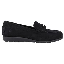 Hush Puppies Damen Shelby Wildleder Slipper (Schwarz)