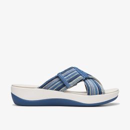 Clarks Arla Wave Blue Kombi Sandalen