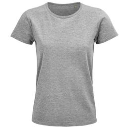 SOLS - "Pioneer" T-Shirt f&uuml;r Damen (Grau meliert)