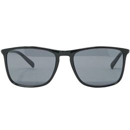 Calvin Klein - Rauch-Grau-Sonnenbrille f&uuml;r Herren, Kunststoff (Schwarz)