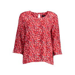 Gant 34-&Auml;rmel Bluse mit abstraktem Druck