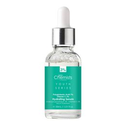 SkinChemists Jugendserie Hydratisierendes Serum Polyglutamins&auml;ure 1%, Vitamin C 3% 30ml