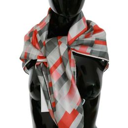 Costume National Seiden-Schal mit geometrischem Druck