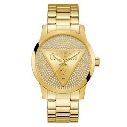 Guess Badge Gold Herren Armbanduhr GW0915G1