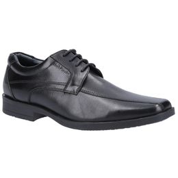 Hush Puppies Herren Brandon Lederschuhe (Schwarz)