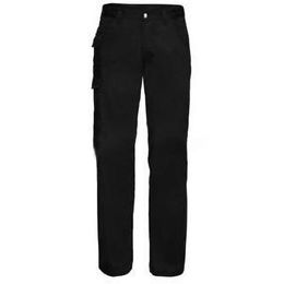 Russel Athletic Russell Mens Polycotton Twill Trouser / Pants (Regular) (Schwarz)