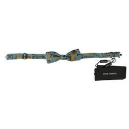 Dolce & Gabbana Dolce & Gabbana Mintgr&uuml;n Jazz Club Verstellbare Hals Papillon Fliege