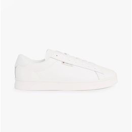 Tommy Hilfiger TJM LEATHER LOW CUPS Herren Sneaker Ecru