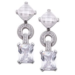 Orphelia Damen-Ohrh&auml;nger aus 925er Sterlingsilber &ndash; Silber ZO-5919