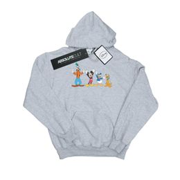 Disney Herren Mickey Mouse Friends Hoodie (Sport grau)
