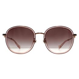 Moncler ML0111-K 33U rose gold rosa Farbverlauf Sonnenbrille
