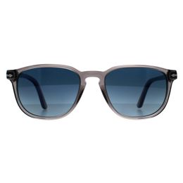 Persol PO3019S 1196S3 transparent grau blau Verlauf polarisierte Sonnenbrille