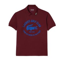 Lacoste - Poloshirt f&uuml;r Herren - Emblem (Rot)