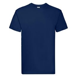 Fruit of the Loom - "Super Premium" T-Shirt f&uuml;r Herren (Marineblau)
