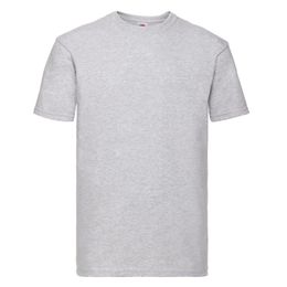 Fruit of the Loom - "Super Premium" T-Shirt f&uuml;r Herren (Grau)