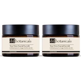 Dr. Botanicals Dr Botanicals Eukalyptus & Teebaum Gesichtspeeling 50 ml x 2 Duo-Pack