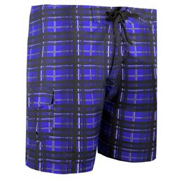 GUGGEN Mountain Herren Badehose Kariert
