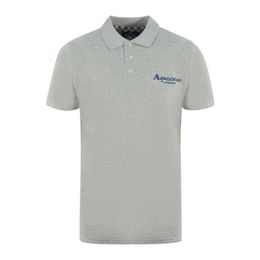 Aquascutum - "London 1851" Poloshirt f&uuml;r Herren/Damen Unisex (Grau)