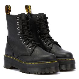 Dr. Martens Einkaufen F&uuml;r Jadon 3 Pisa Leder Schwarze Stiefel