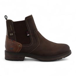 Mustang Herren-Chelsea-Stiefeletten, wasserabweisend, Mokka-Braun