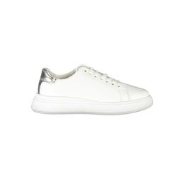 Calvin Klein Zena Plattform-Sneaker Wei&szlig; Kw0kw00326