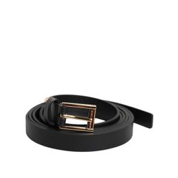 Dolce & Gabbana Lederbelt mit goldener Schnalle