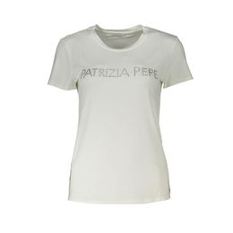 Patrizia Pepe Rhinestone-Logo-T-Shirt