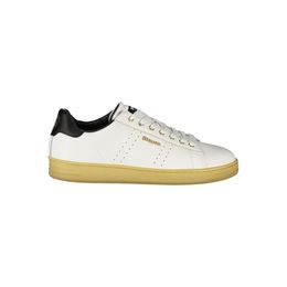 Blauer H22 Sneaker aus Leder Freizeit