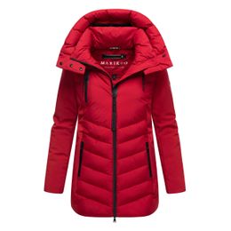 Marikoo Damen Winterjacke Tivaa XVI mit Softshell & abnehmbarer Kapuze