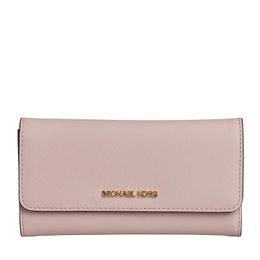 Michael Kors Jet Set Travel 35S8GTVF7L Langer Leder-Wallet f&uuml;r Frauen