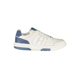 Tommy Hilfiger Wei&szlig;e Leder Herren Sneaker