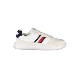 Tommy Hilfiger Wei&szlig;e Leder Herren Sneaker