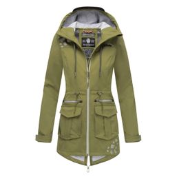 Marikoo Damen Softshelljacke &ndash; Ulissaa mit Kapuze & Reflektoren