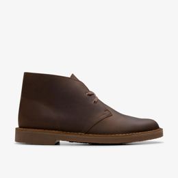 Clarks Shepton Dunkelbraune Lea Stiefel