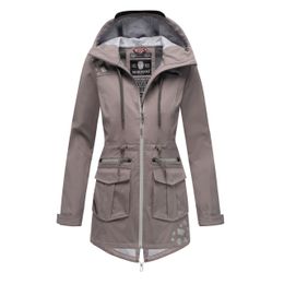 Marikoo Damen Softshelljacke &ndash; Ulissaa mit Kapuze & Reflektoren