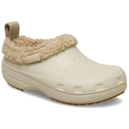 Crocs Klassische Gef&uuml;tterte Shorty Thermoplast M&auml;nner Sandstein Hausschuhe