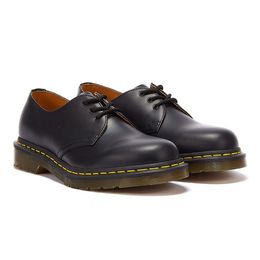 Kaufen Sie Dr. Martens Damen Schwarze 1461 Glatte Lederschuhe