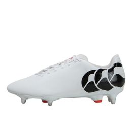 Canterbury - "Speed Raze" Fu&szlig;ballschuhe f&uuml;r weichen Boden f&uuml;r Herren/Damen Unisex (Wei&szlig;)