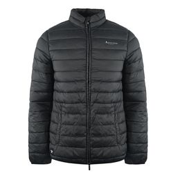 Aquascutum Herren Logo Steppjacke (Schwarz)